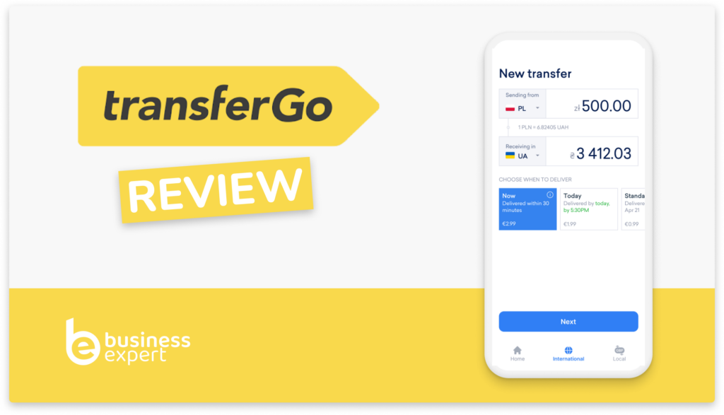TransferGo Review - Business Expert